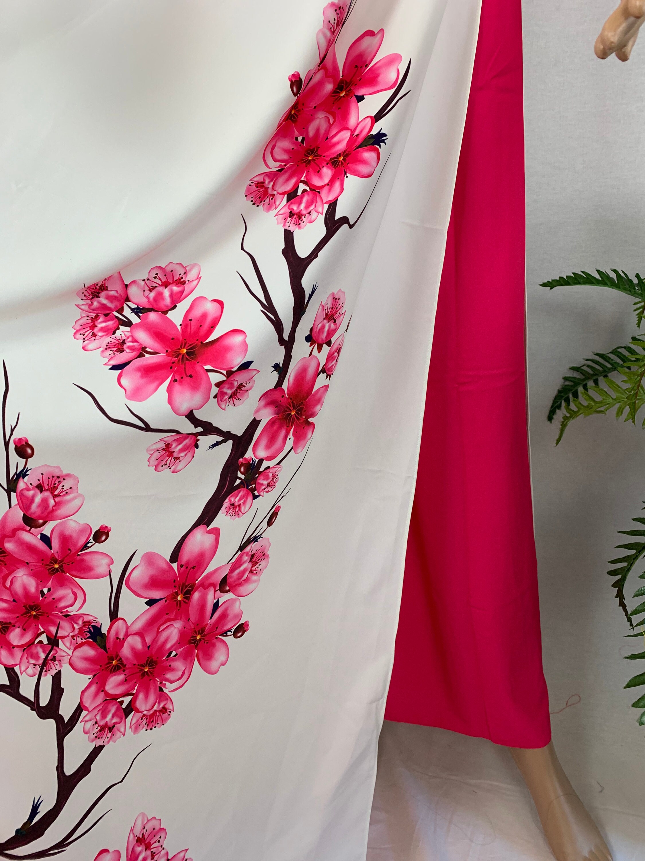 White Ao Dai Vietnamese Lua Mango Silk Long Dress With Pants - Etsy