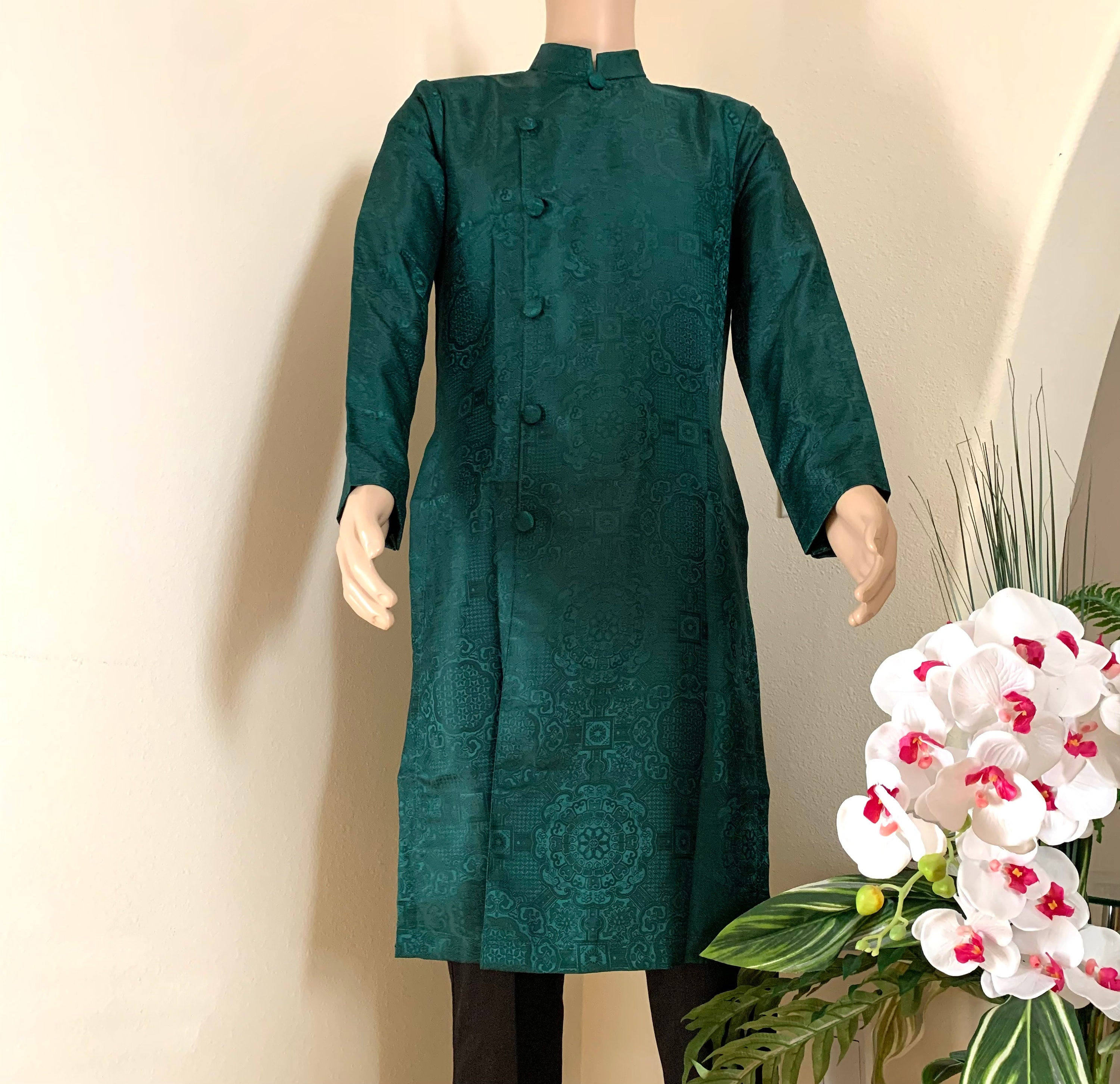 Green Ao Dai