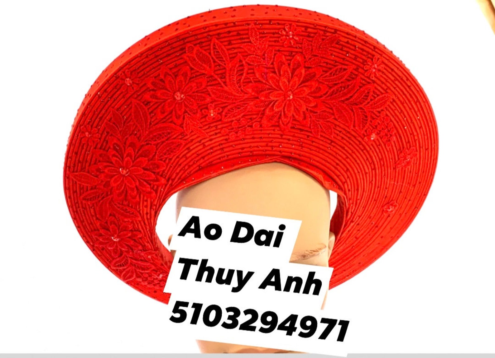 Khan Dong Headpiece Hat for Vietnamese Ao Dai free Fast - Etsy