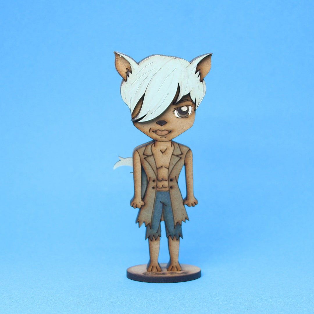 Winn Wolf Mini Doll - Etsy