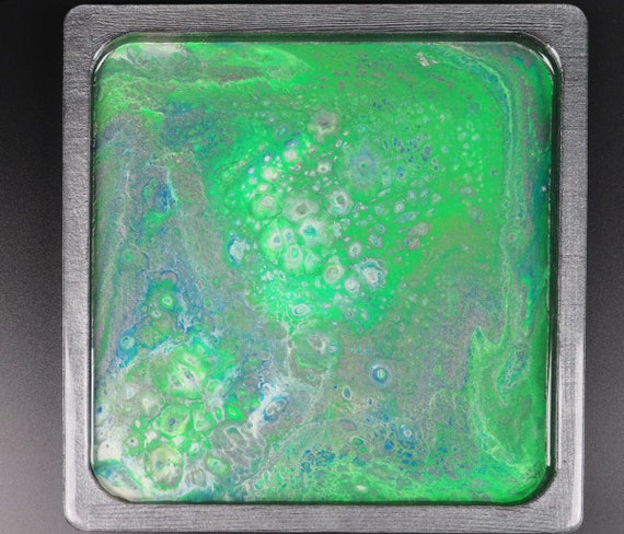 Psychedelic Blacklight UV Reactive Rolling Tray 9x9 Trippy Art | Etsy