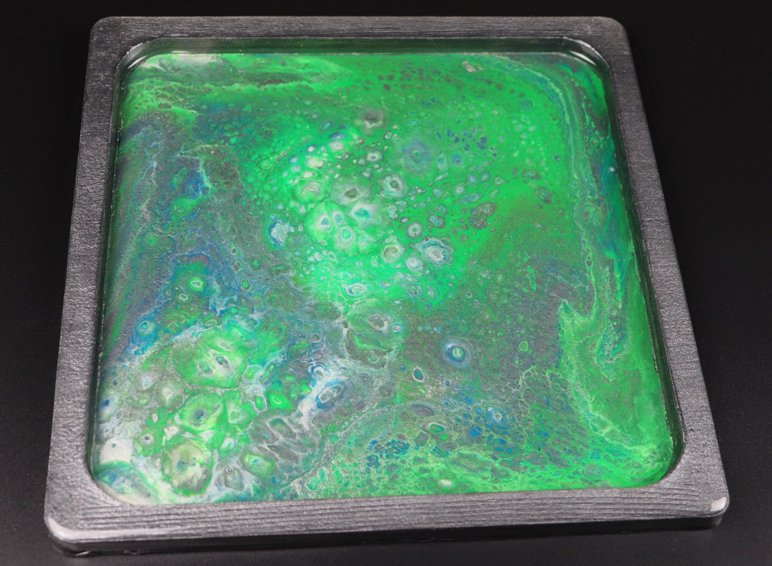 Psychedelic Blacklight UV Reactive Rolling Tray 9x9 Trippy Art Home ...