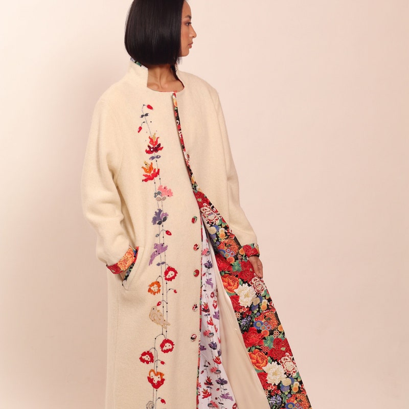 Floral Coat - Etsy