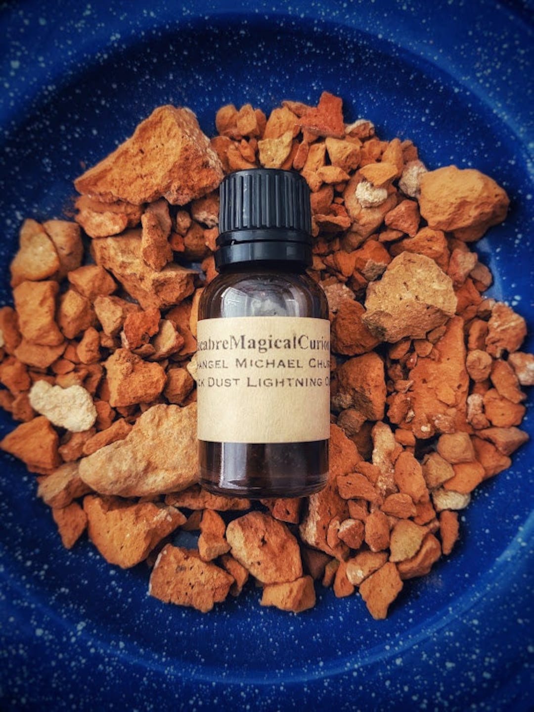 Archangel Michael Brick Dust Lightning Holy Oil. Spiritual Protection ...