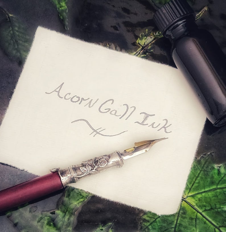 Knopper Gall Ink. Acorn Gall Ink. Medieval Ink. Moonwater Ink ...