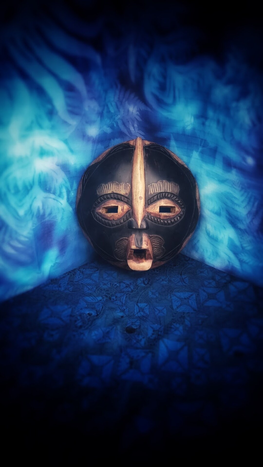 Vintage African Mask. Ghanaian Mask. African Art. Vodou. Voodoo. Hoodoo ...