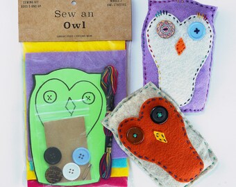 Owl Sewing Kit | Etsy