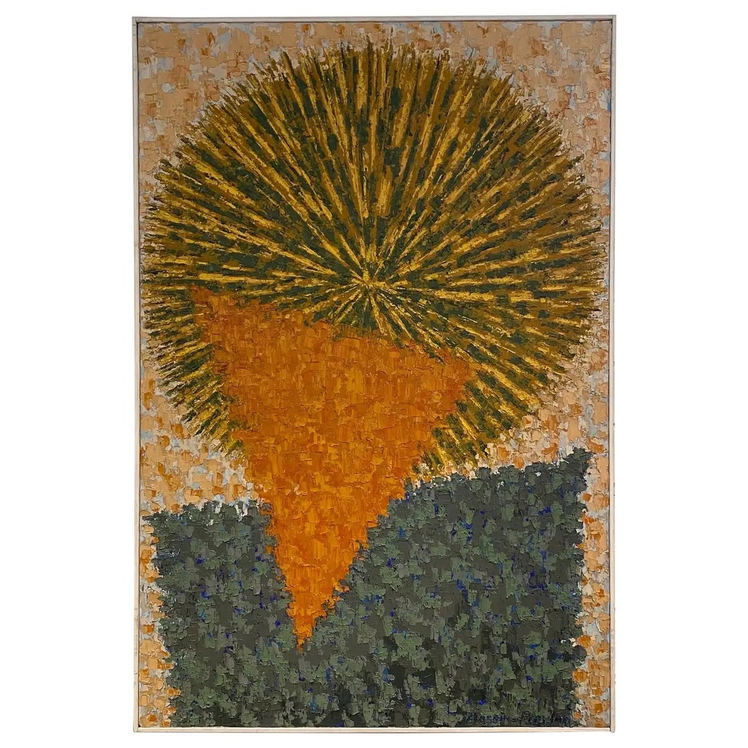 Vintage Modern Abstract Impasto Painting - Etsy