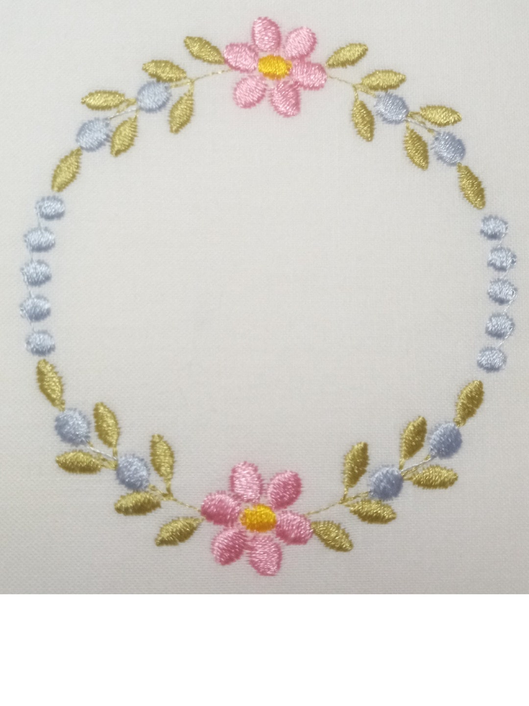 Vintage Flower Frame Embroidery Design Files for Machine Embroidery - Etsy