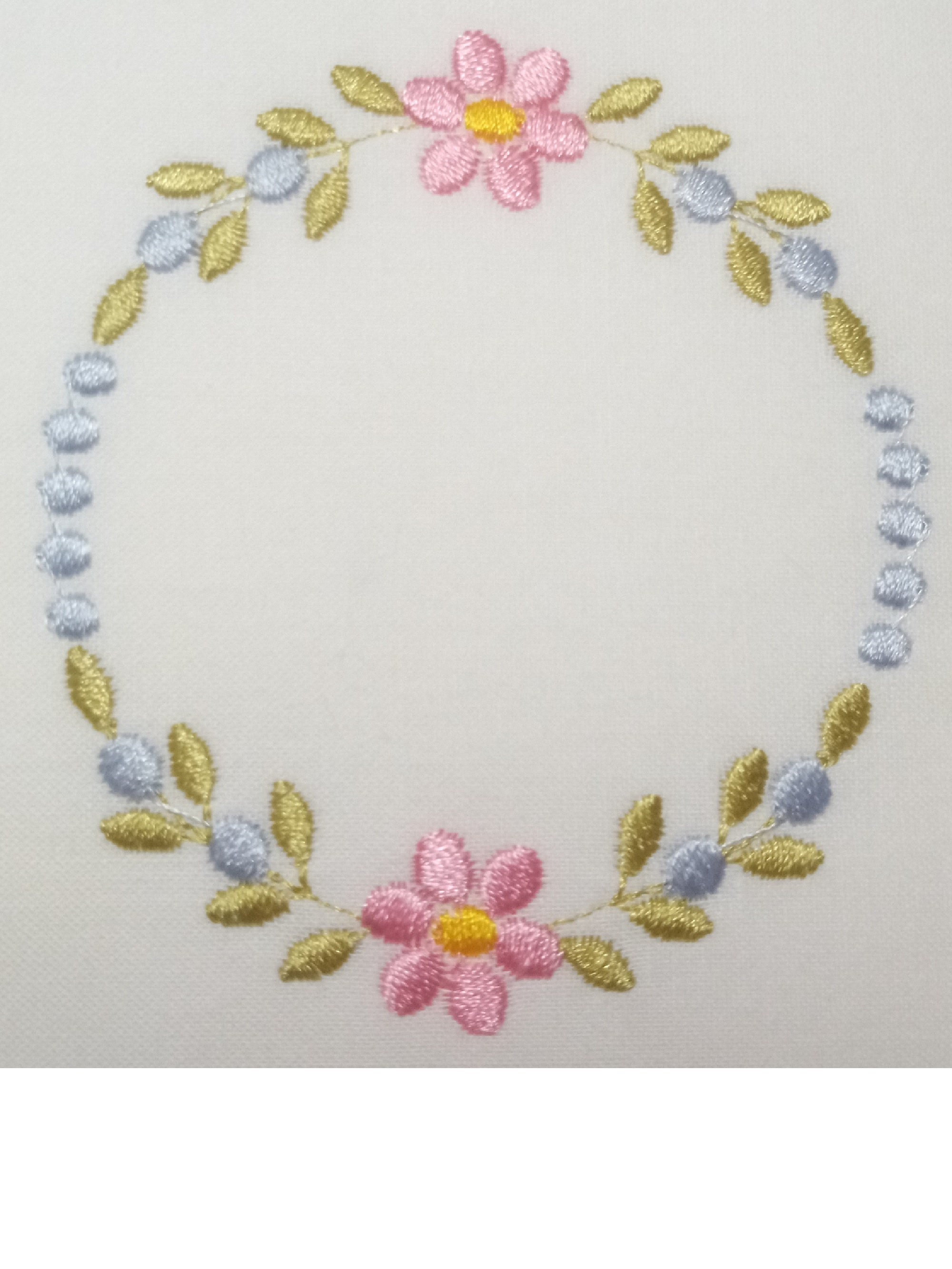 Vintage Flower Frame Embroidery Design Files for Machine Embroidery - Etsy