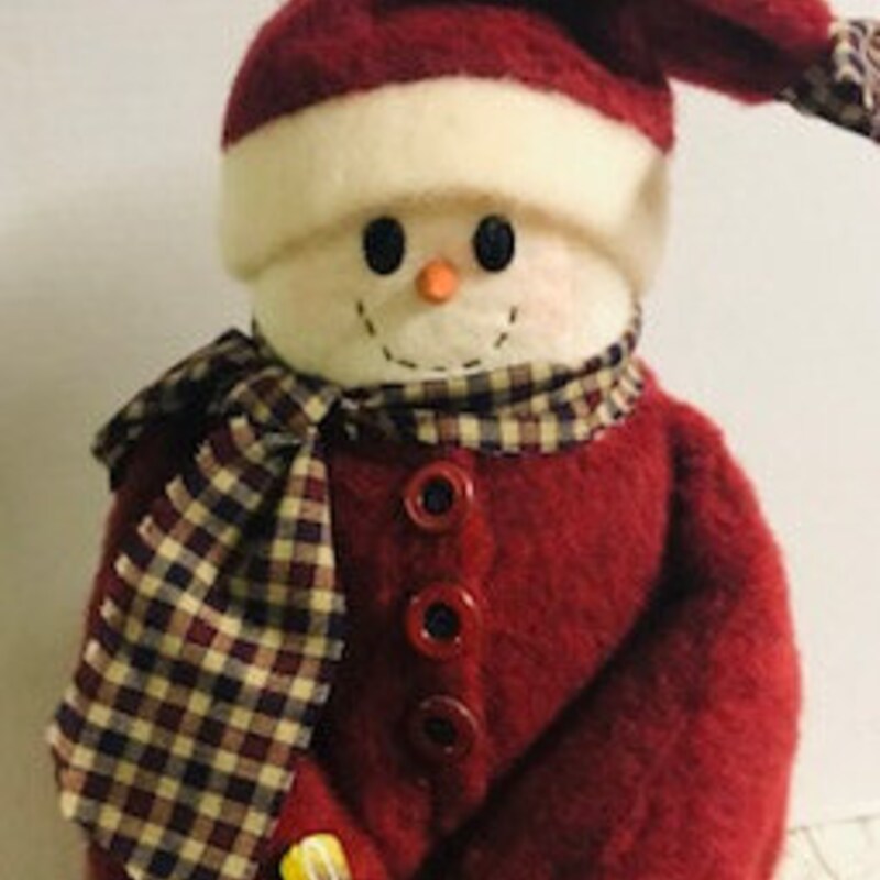 Stuffed Snowman - Etsy
