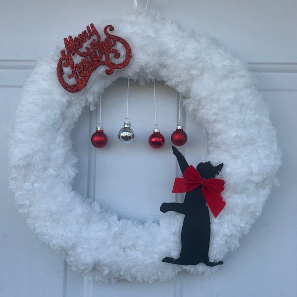 Cat Yarn Wreath - Etsy