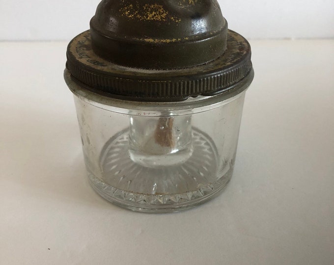 Stafford Inc Glass and Metal Glue Pot circa 1940 - Etsy 日本