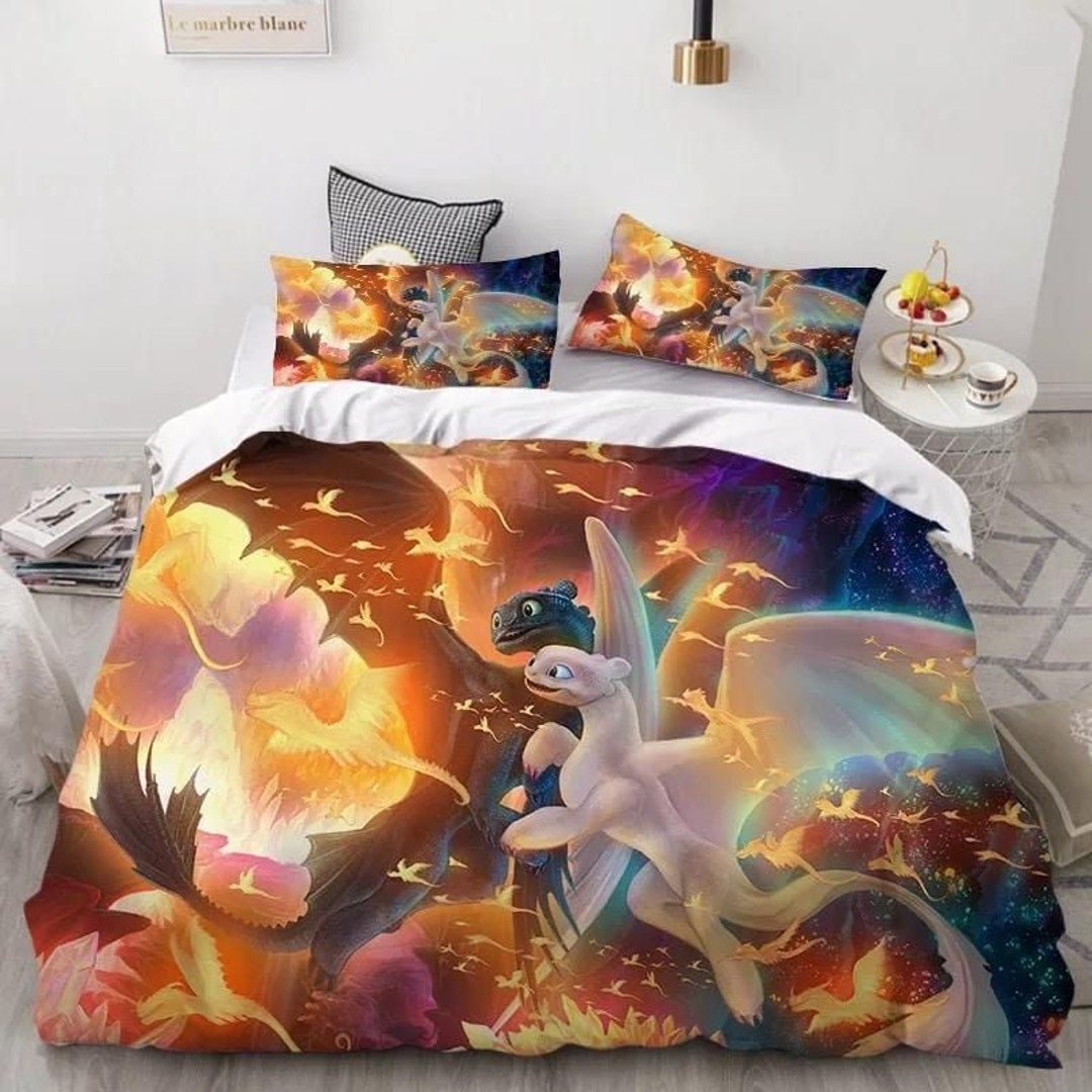 How to Train Your Dragon Hiccup Duvet Cover Bedding Set BS1238 - Etsy