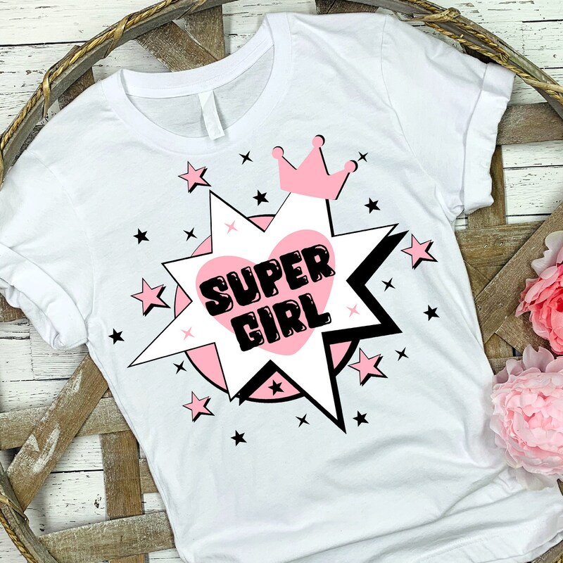 Super Girl Svg - Etsy