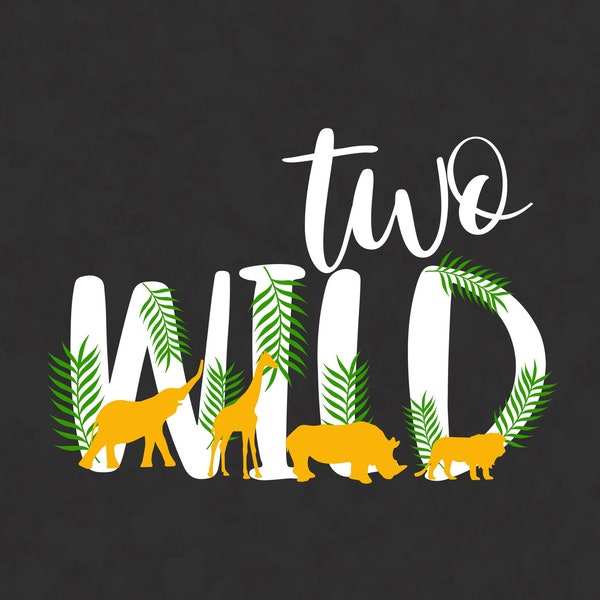 Two Svg - Etsy