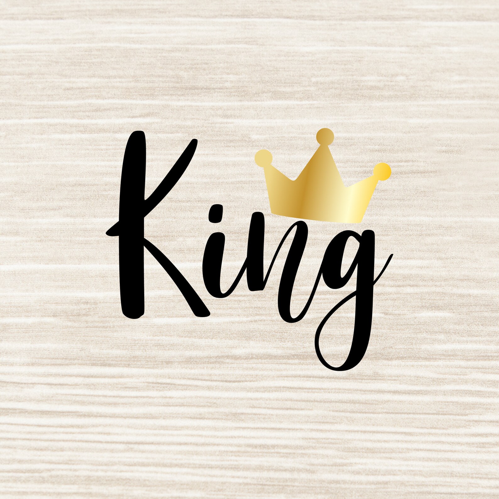 King Svg King With Crown Svg Man Crown Svg Dxf Png Jpeg - Etsy