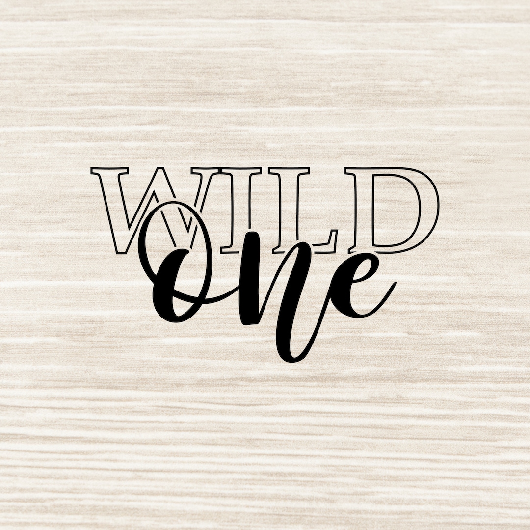 Wild One SVG 1st Birthday SVG Safari Wild One SVG First Birthday Svg ...