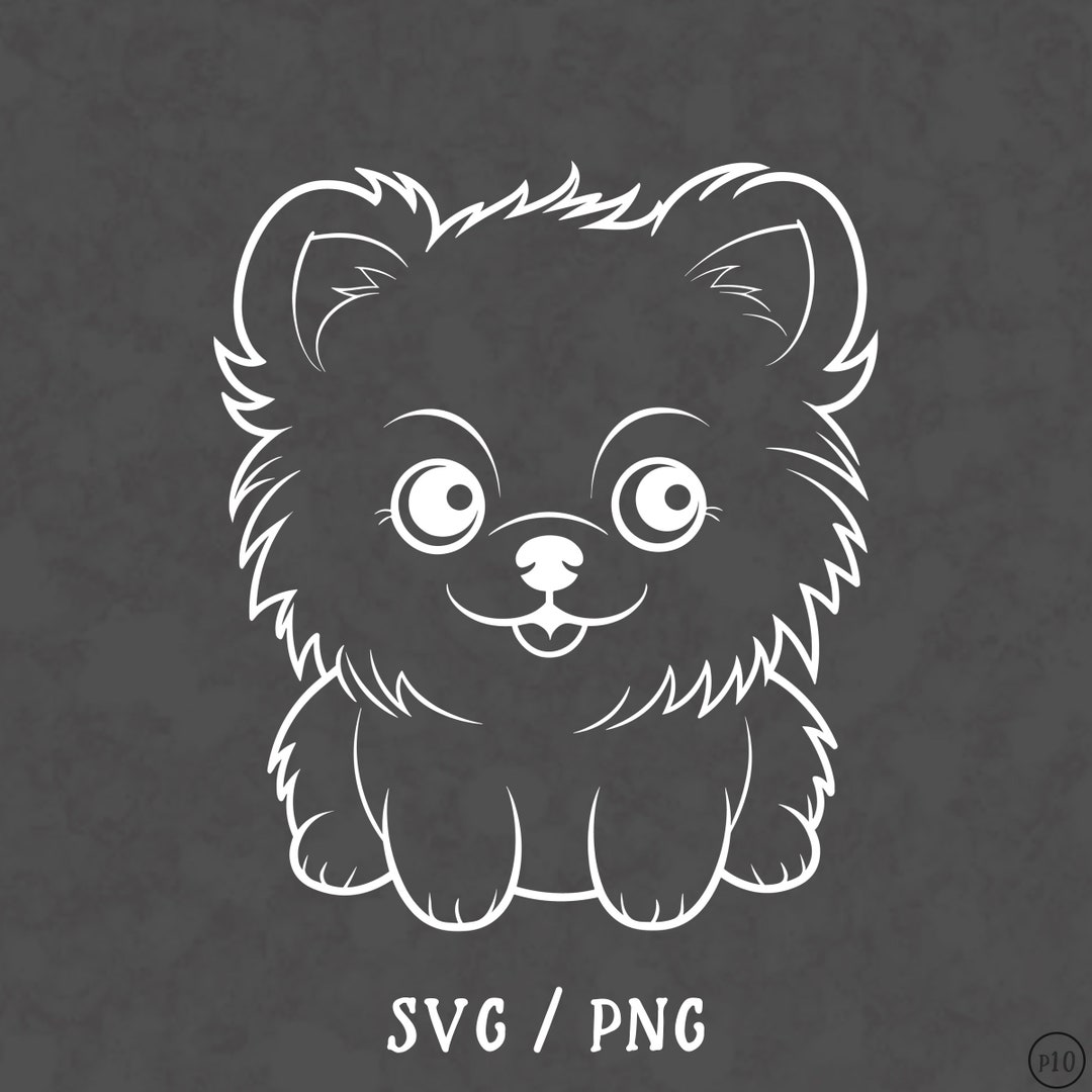 Pomeranian Svg, Dog Svg, Puppy Svg, Png, Cut Files for Silhouette ...