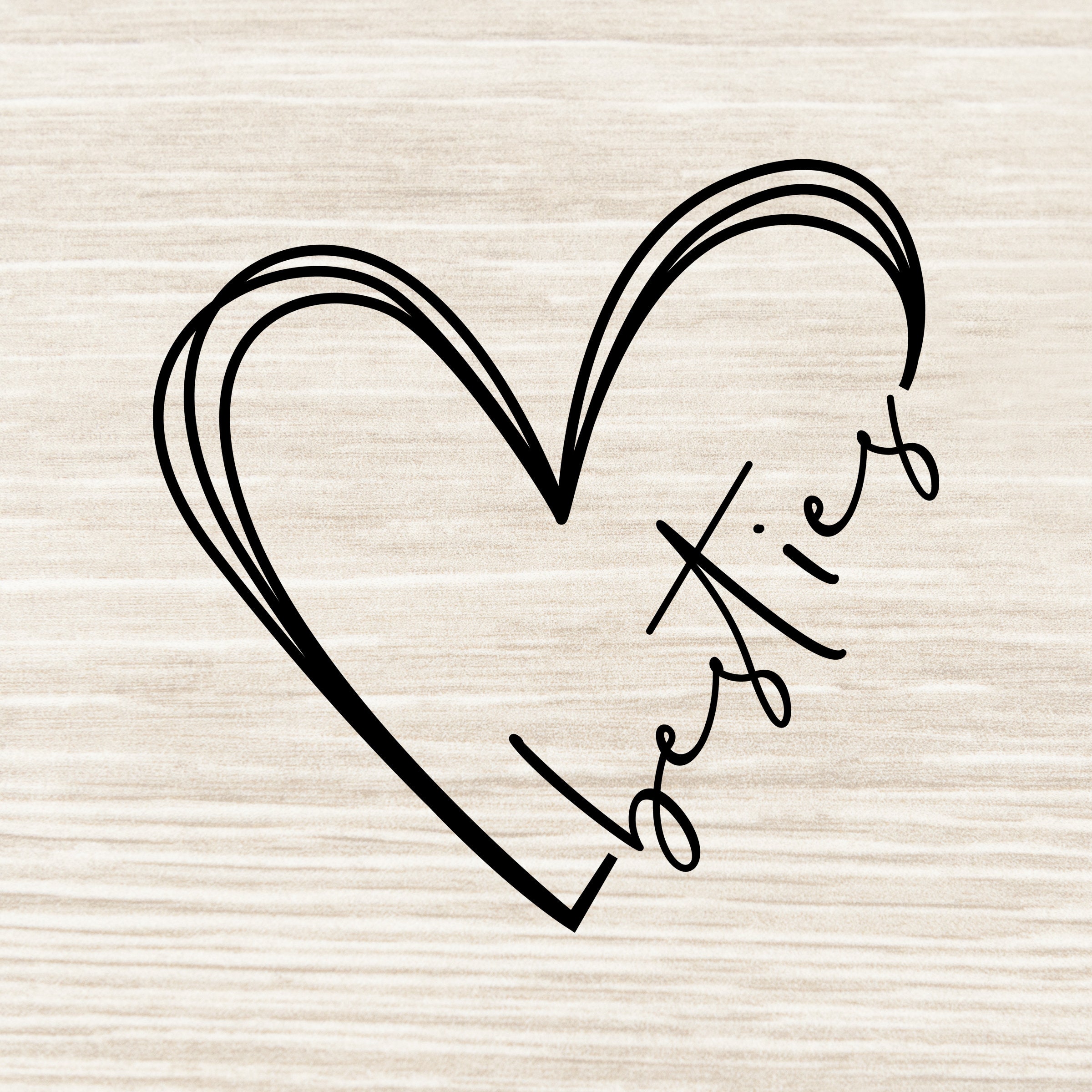 Besties Heart SVG Besties Svg Best Friends SVG Friendship - Etsy