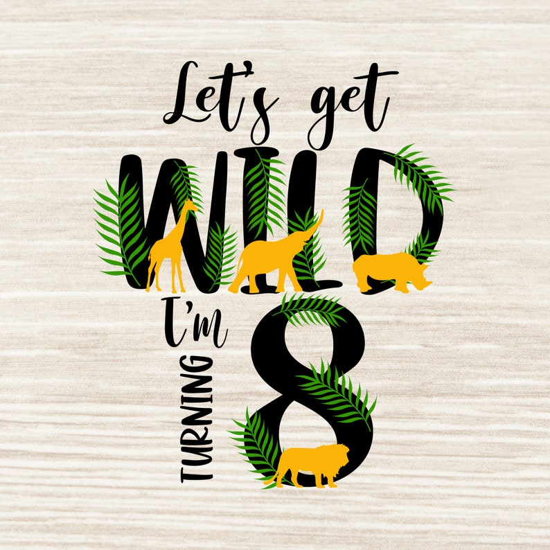 8 Birthday Boy Svg I'm Turning 8 Svg Birthday 8 Year Old - Etsy