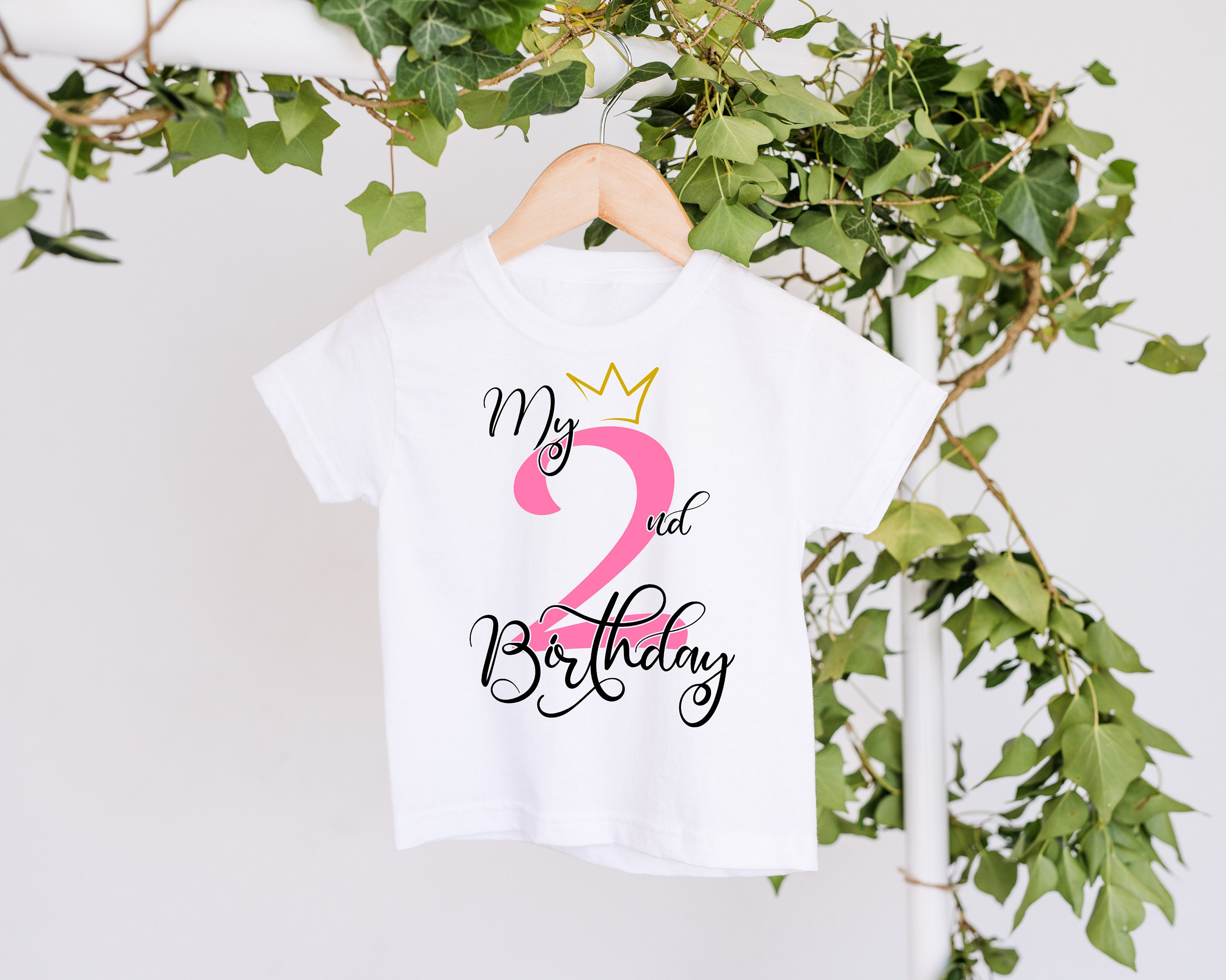 Two Birthday Svg Second Birthday SVG 2nd Birthday Svg - Etsy