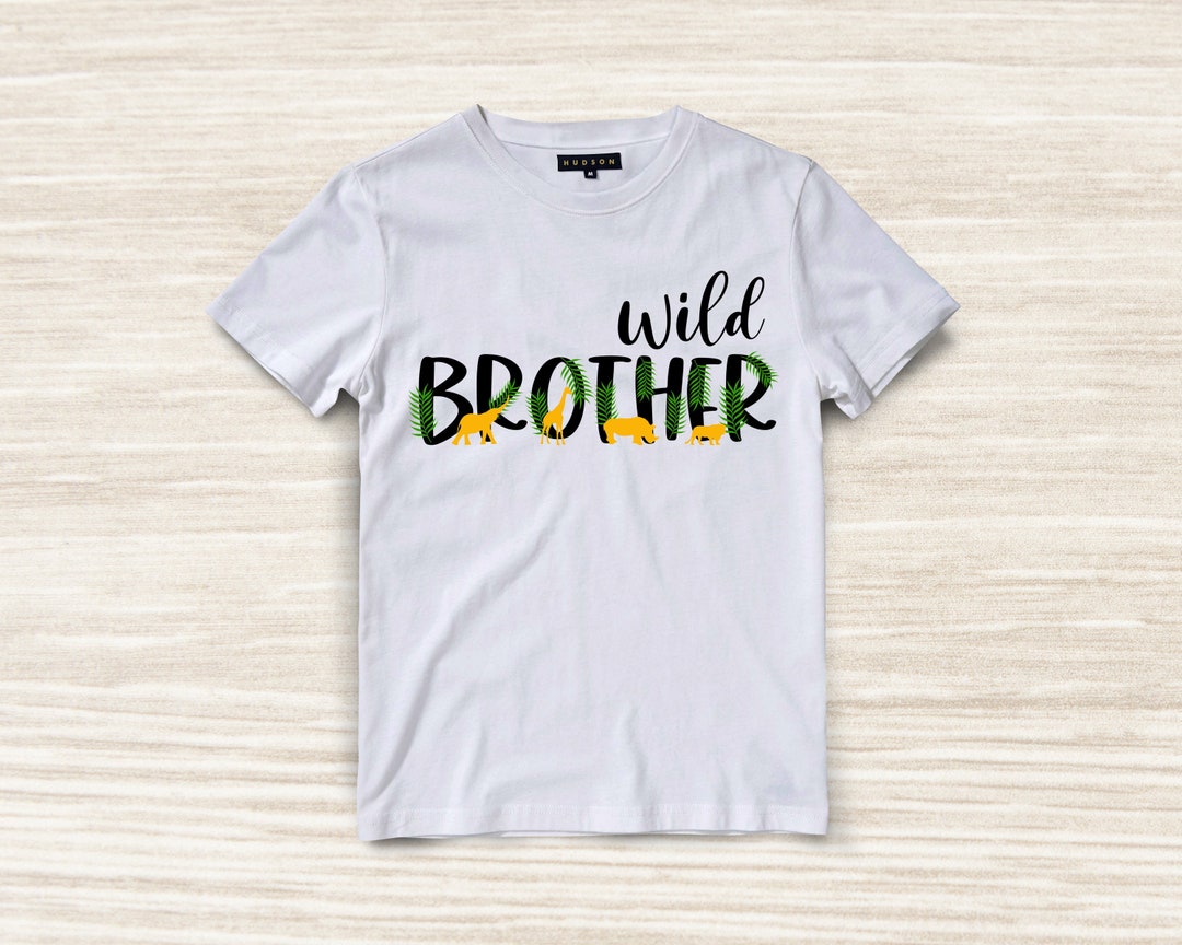 Wild Brother SVG, Brother of the Wild One Svg, Wild One Svg, Birthday ...