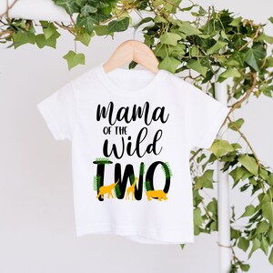 Mama of the Wild Two Svg, Mom Wild Svg, Two Birthday Svg, Second ...