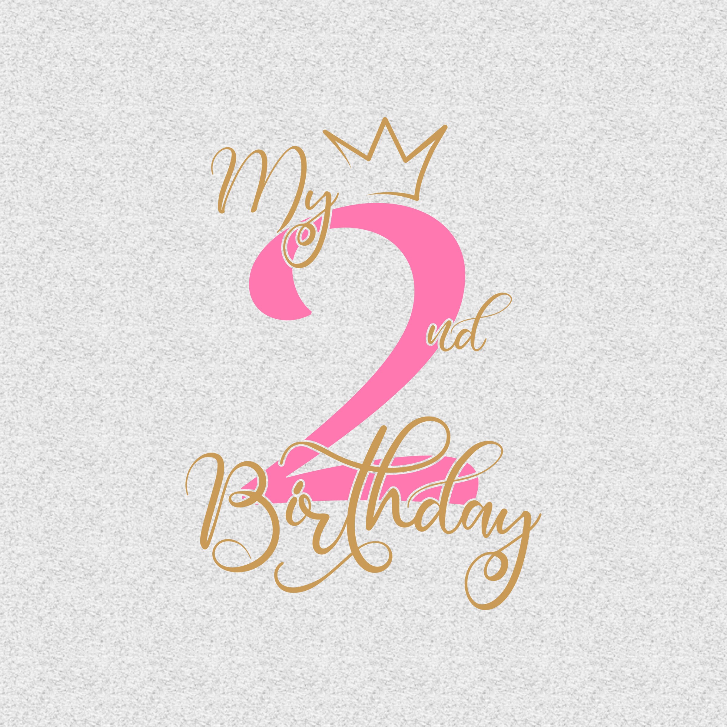 Two Birthday Svg Second Birthday SVG 2nd Birthday Svg - Etsy