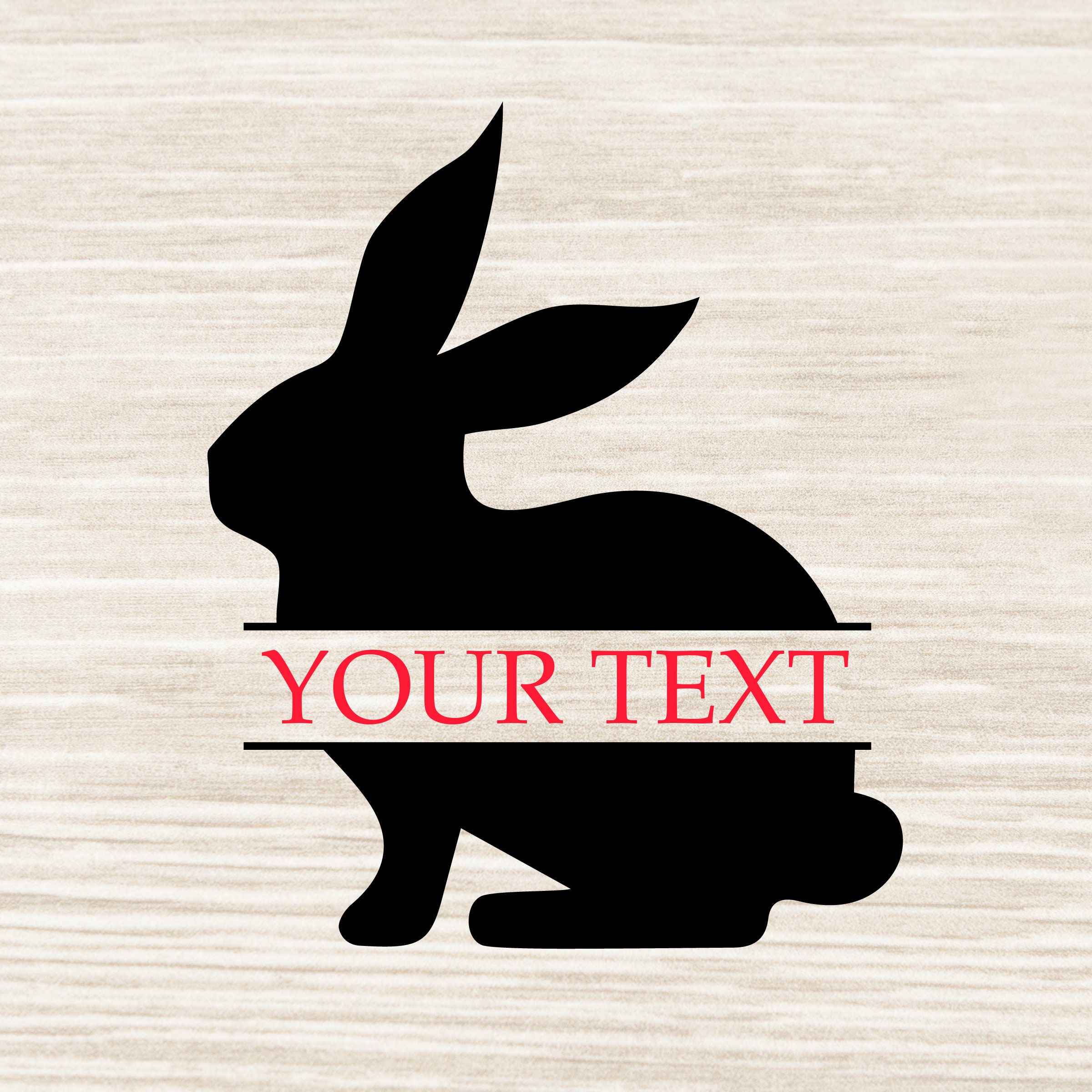 Hase Name Rahmen SVG Ostern Svg Hase SVG frohe Ostern SVG - Etsy Schweiz