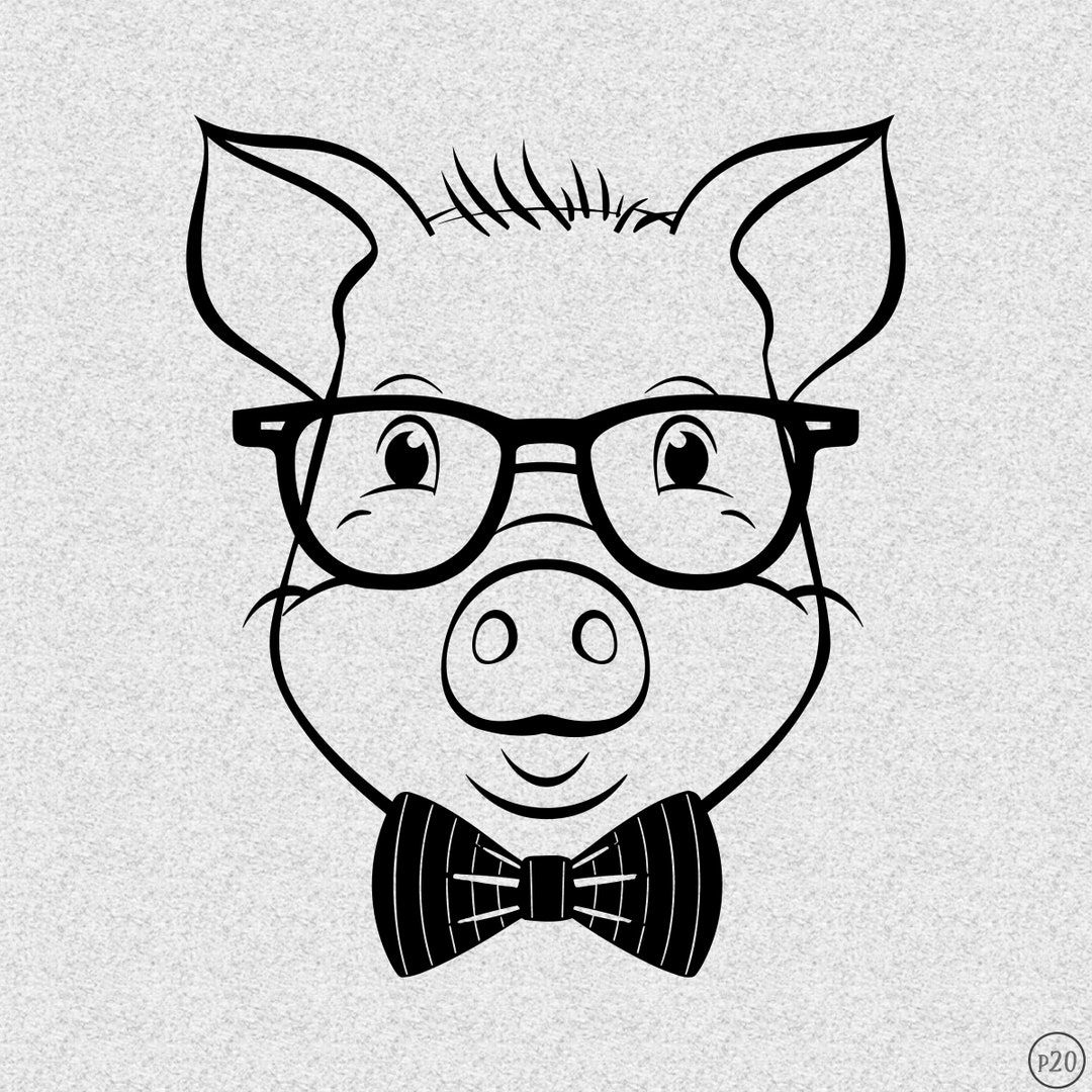 Pig SVG Pig Svg Png Pig Clipart Pig Svg for Shirt Cut Files for Cricut ...