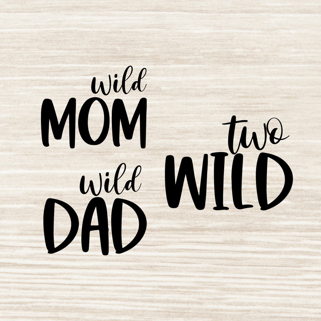 Wild Two SVG, Two Wild Svg, Png, 2 Birthday SVG, Safari Two Wild Animal ...