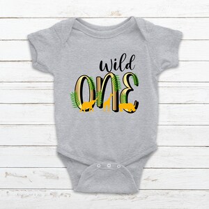 Wild One SVG 1st Birthday SVG Safari Wild One SVG First Birthday Svg ...