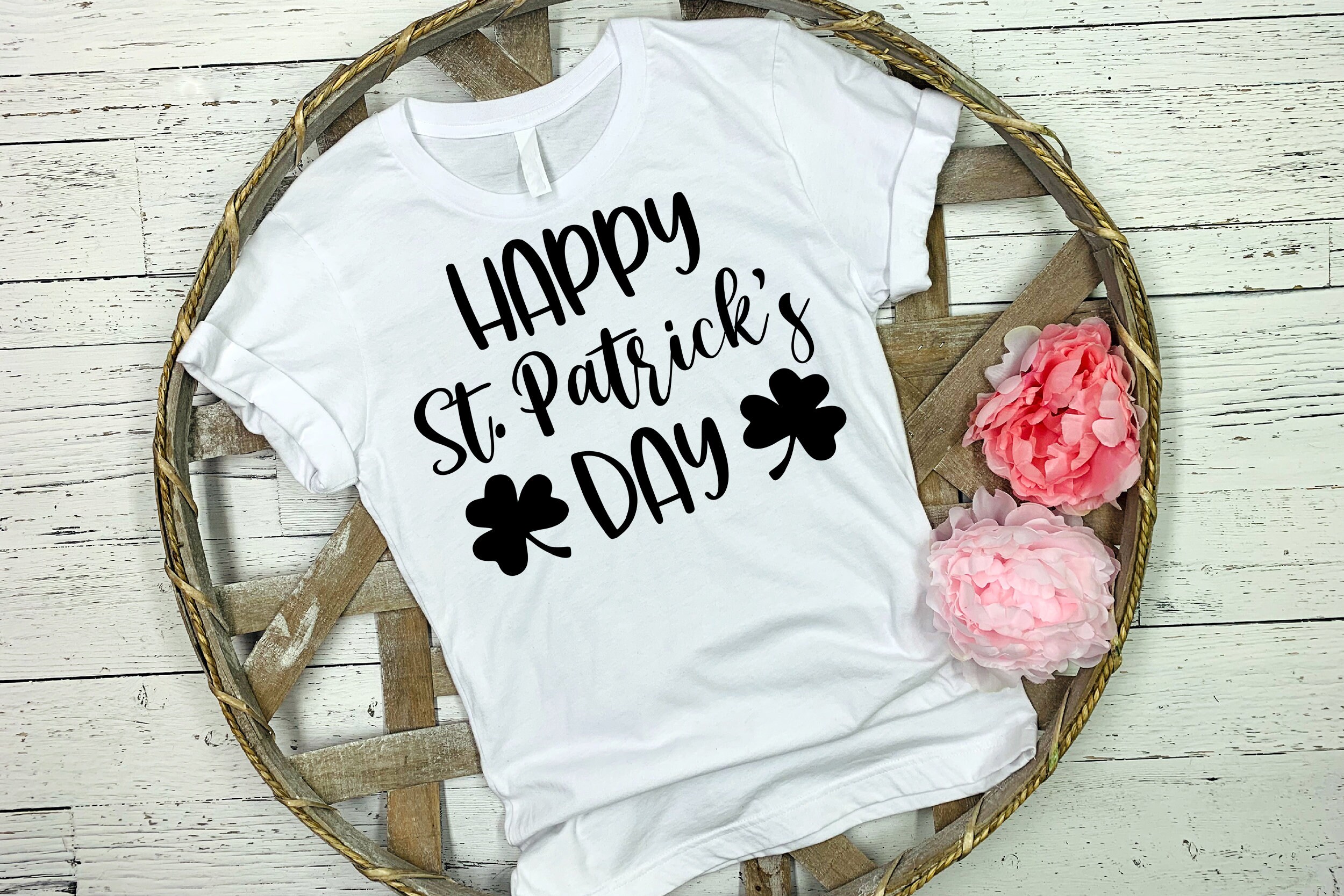 Lucky Svg Clover Svg St. Patrick's Day Svg Happy St. - Etsy
