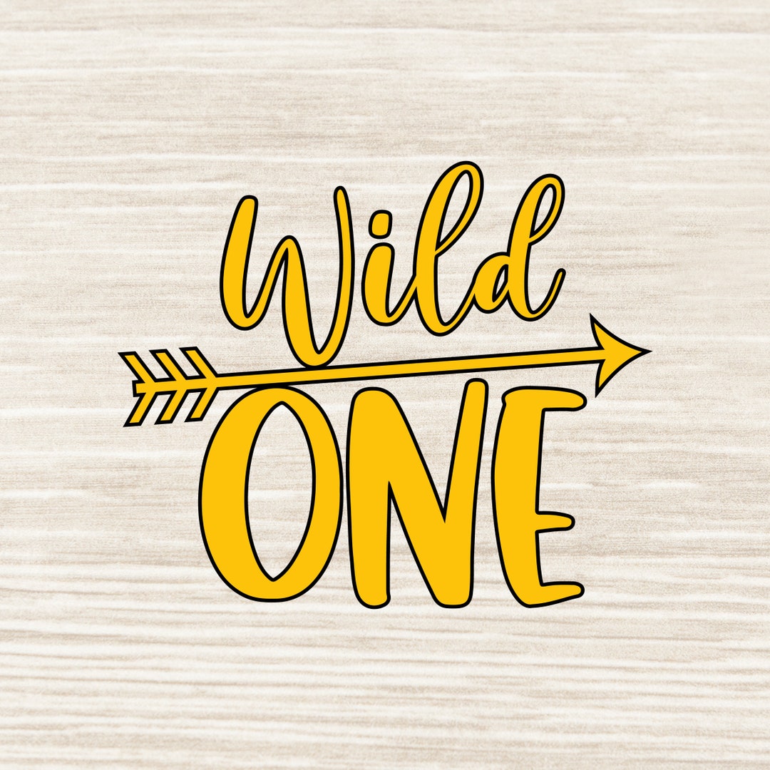 Wild One SVG 1e verjaardag SVG Eén SVG eerste verjaardag Svg Png Dxf ...