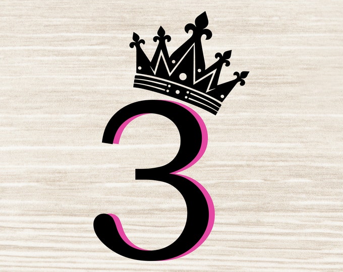 3rd Birthday Girl Svg,png,jpg,dxf, Third Birthday Svg, Birthday ...