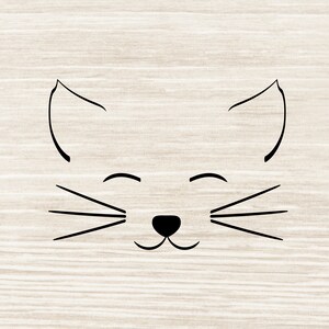 Cat Face SVG, Png, Cat Svg, Png, Cat Design SVG, Cat Clipart, Cat Svg ...