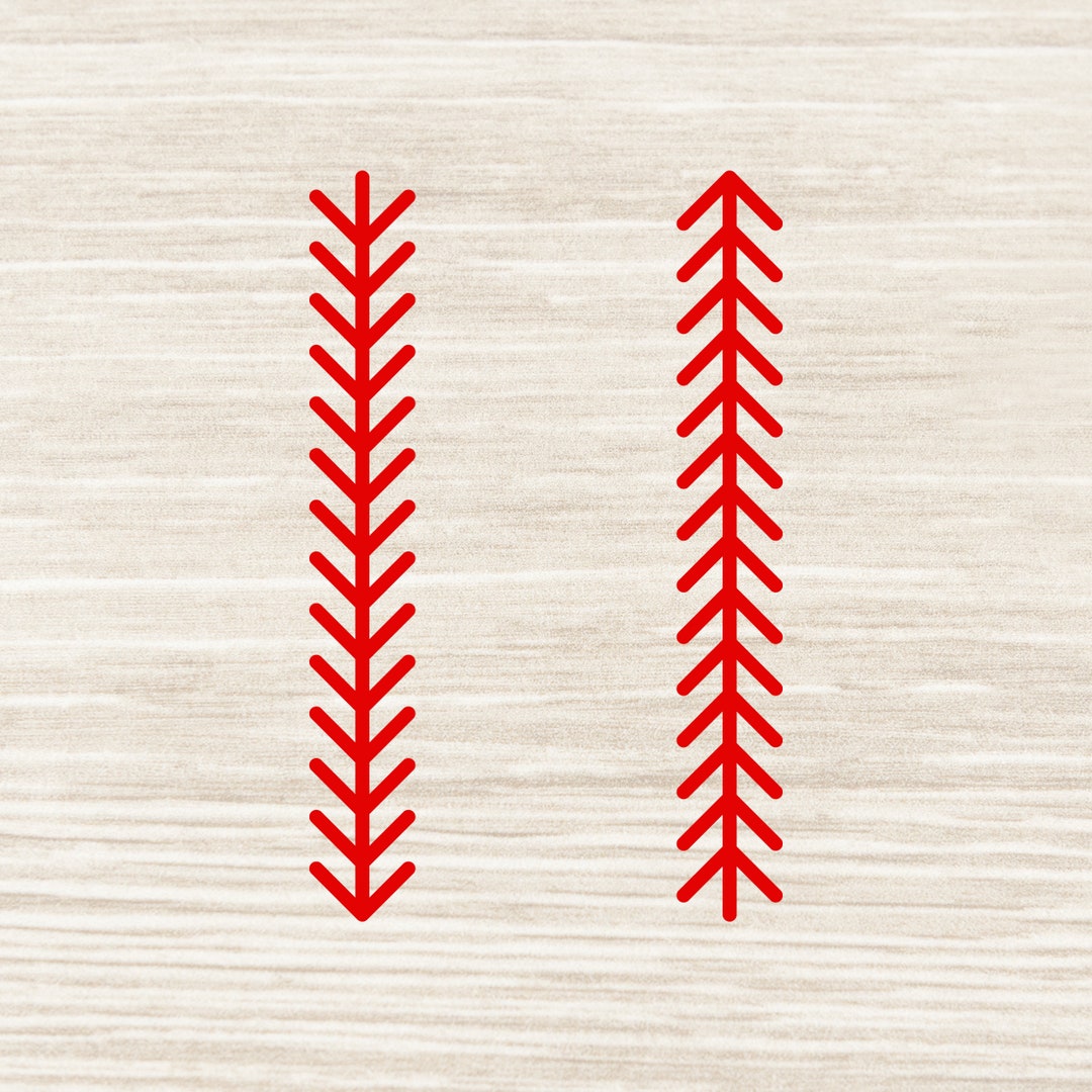 Straight Baseball Stitches SVG Baseball SVG Clipart Vector - Etsy México