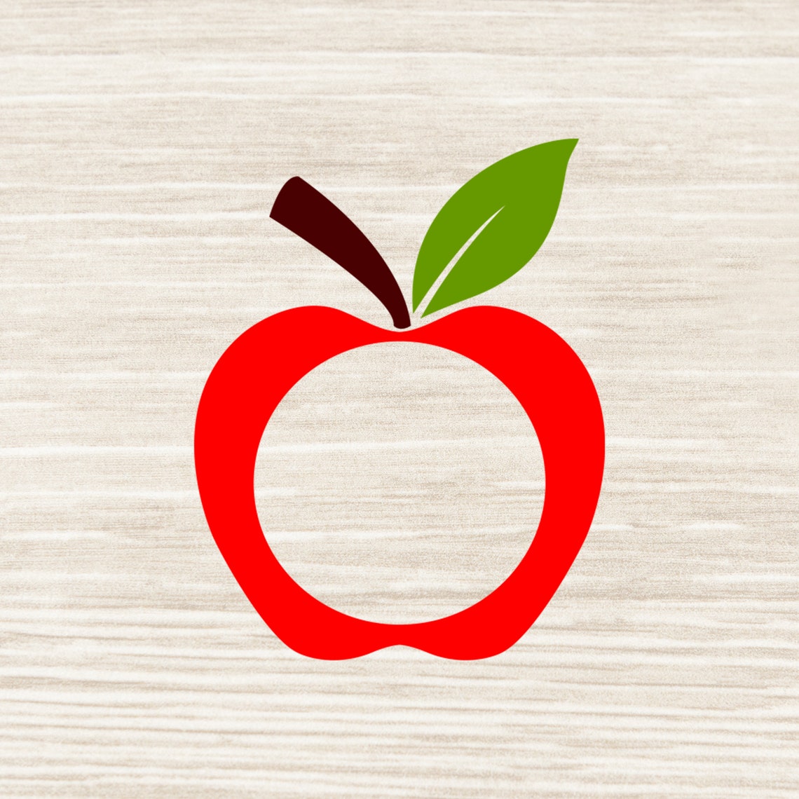 Apple Svg Apple Clipart Teacher Svg School Svg Silhouette - Etsy Canada