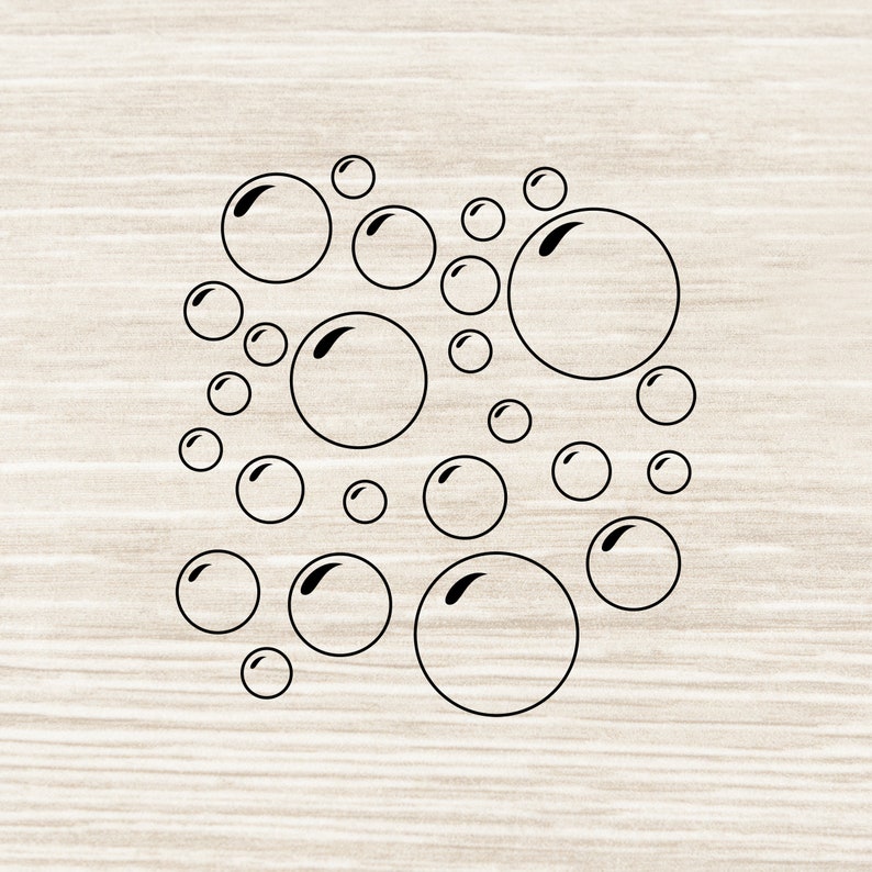 Bubbles Bundle Svg Png Dxf Jpeg Bubbles Svg Bubble - Etsy