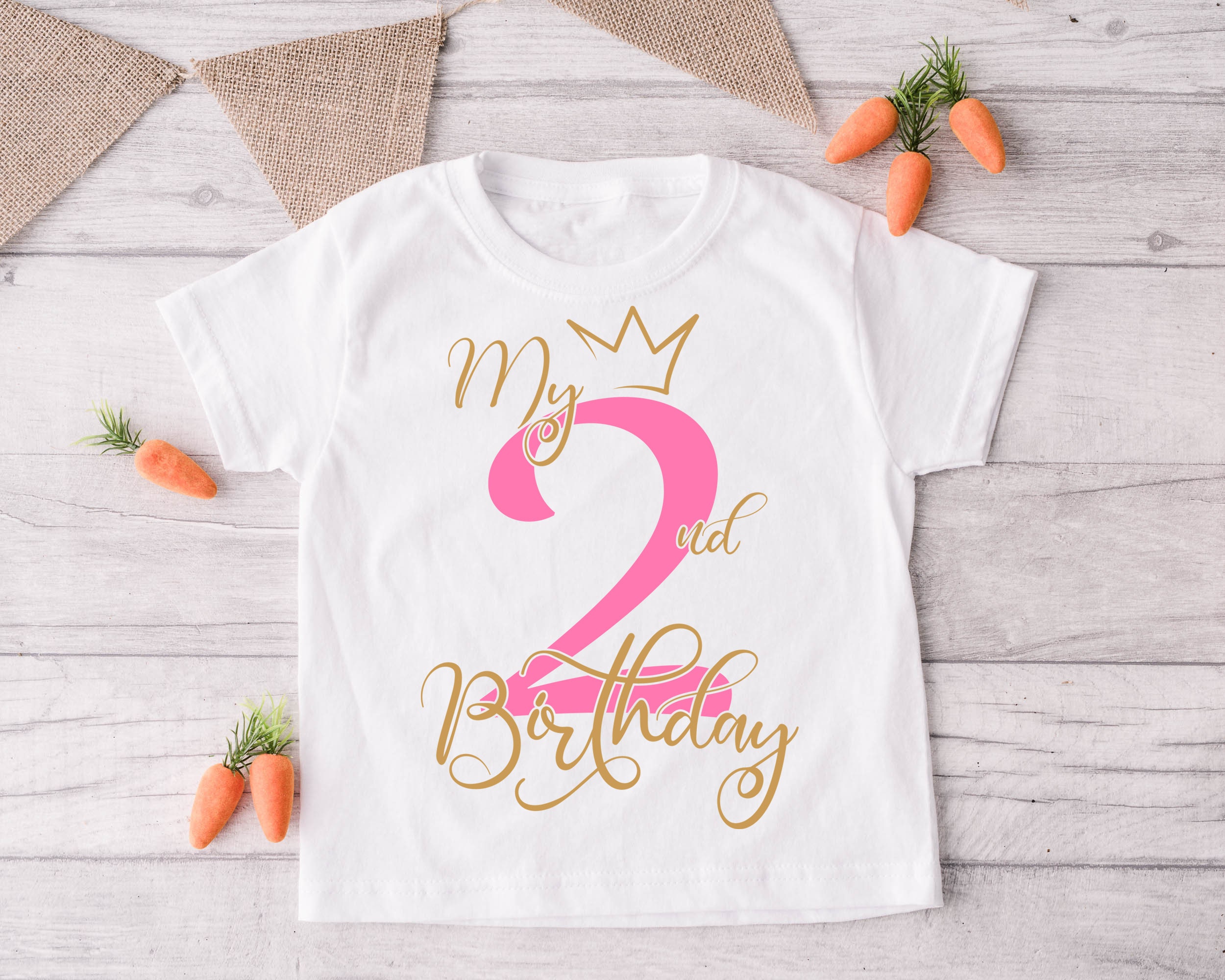 Two Birthday Svg Second Birthday SVG 2nd Birthday Svg - Etsy