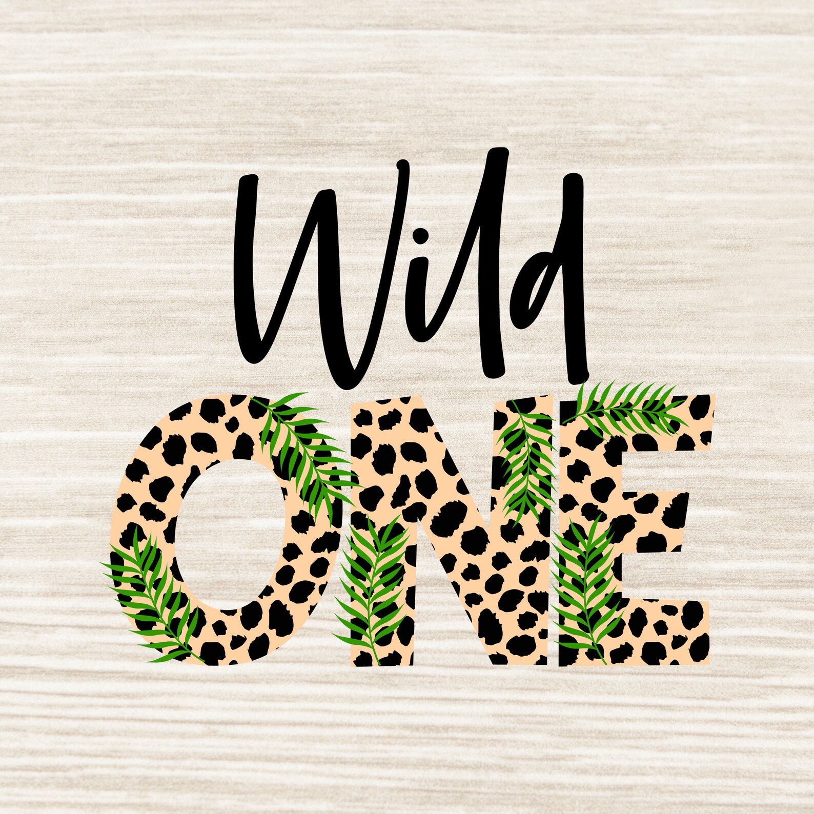 Wild One SVG Png First Birthday Svg 1st Birthday SVG Safari Wild One ...