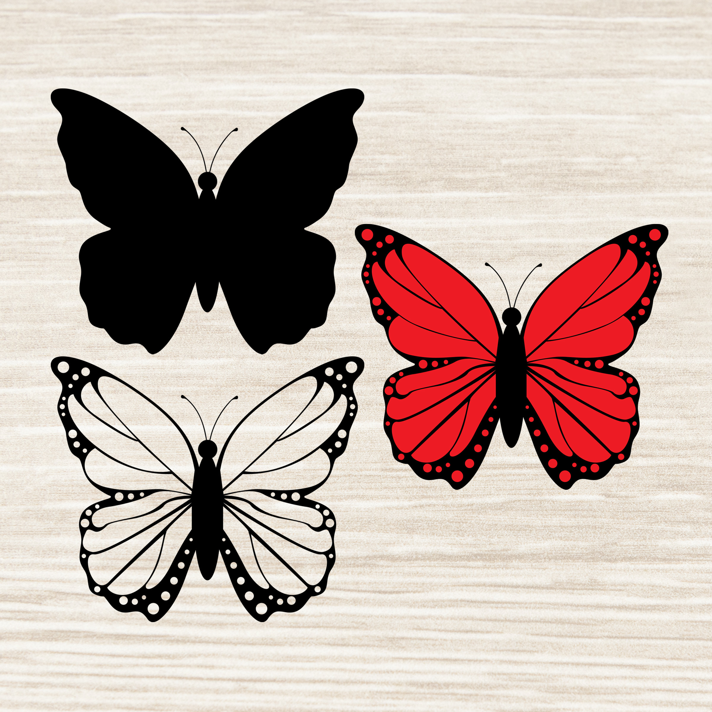 Butterfly SVG Butterfly Svg File Butterfly Layered Svg - Etsy