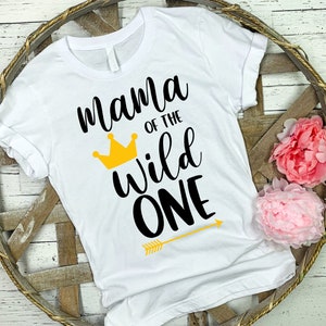 Wild One SVG Wild Mom Svg Wild Dad Svg Dada of the Wild One Svg 1st ...