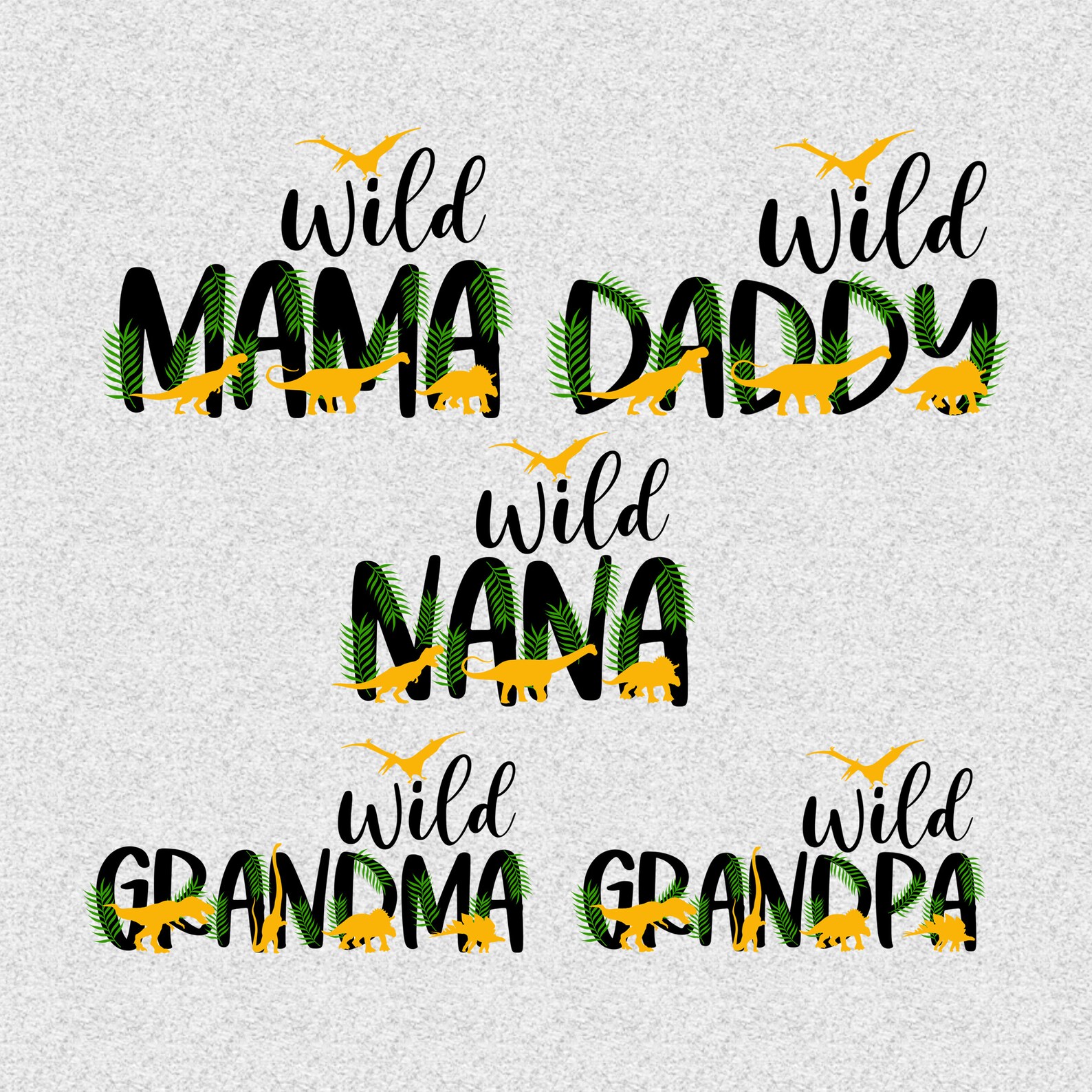 Wild Mama Svg Wild Daddy Svg Wild Nana SVG Wild Grandma | Etsy