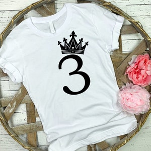 3rd Birthday Girl Svg Png Third Birthday Svg Birthday Princess Svg 3 ...