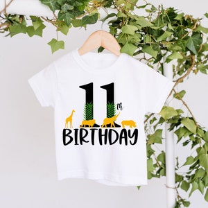 11th Birthday Svg, 11 Birthday Boy Svg, 11 Year Old Svg Boy, Birthday ...