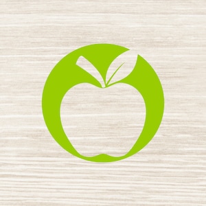 Apple Svg Apple Clipart Teacher Svg School Svg Silhouette Cut Files ...