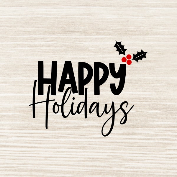 Holiday Svg - Etsy
