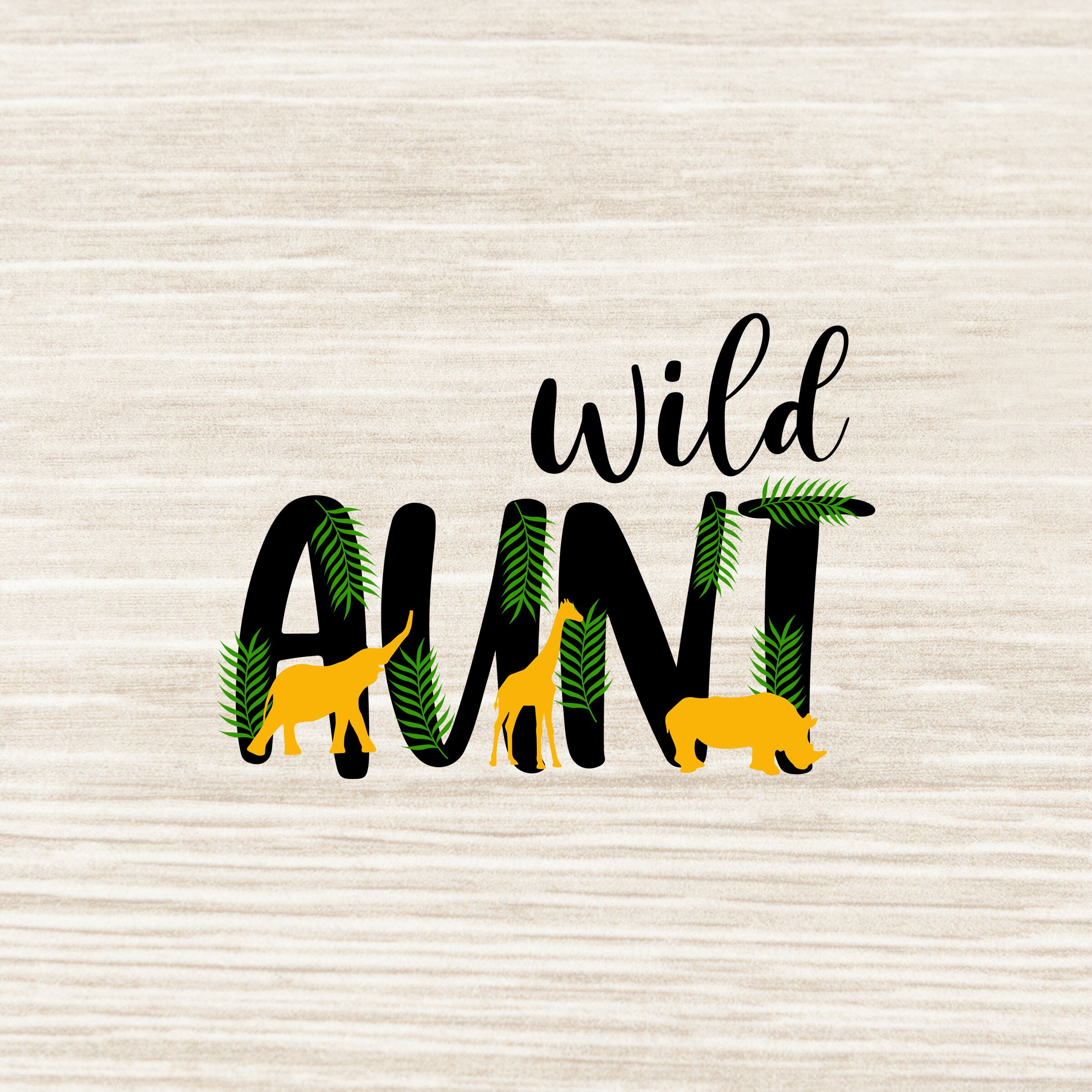 Wild Cousin SVG Wild Aunt Svg Wild Uncle Svg Birthday SVG | Etsy